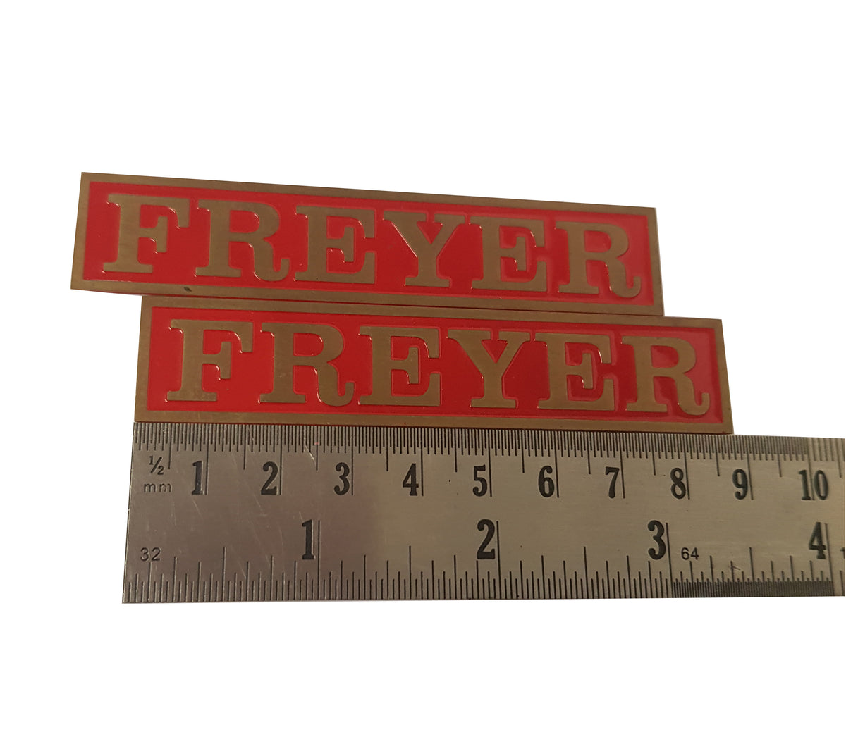 Pre-made Locomotive Name Plate - 'Freyer' – Maidstone Engineering Supplies