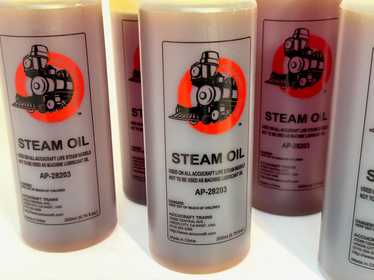 Accucraft AP-28203 steam oil 460 grade 200ml – Maidstone Engineering ...