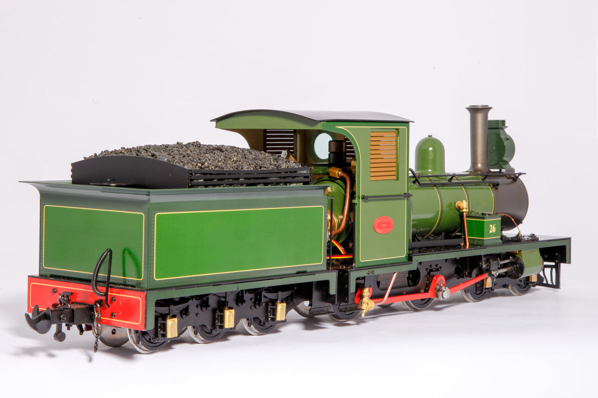 Accucraft live steam - ‘LAWLEY’ Beira & SAR Falcon 4-4-0 – Maidstone ...