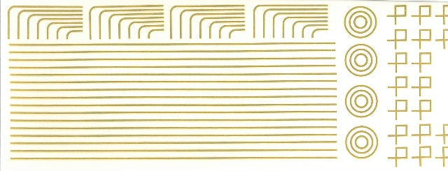 Gold lining 1/32" wide – Maidstone Engineering Supplies