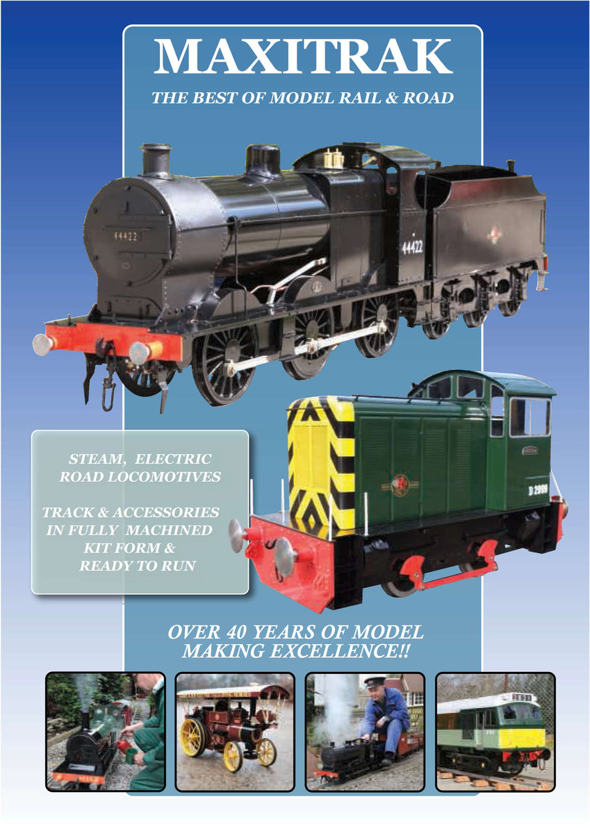 Model Engineering Catalogues, Maxitrak Railway & Road Catalogue ...
