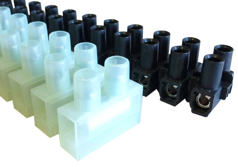 Cable Connector Block PVC 10A 12 Way – Maidstone Engineering Supplies